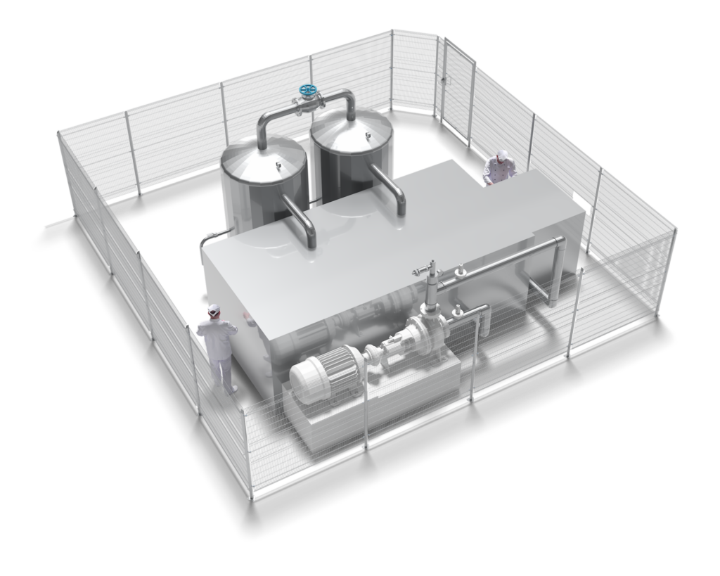 Stainless steel machine guarding - NTF